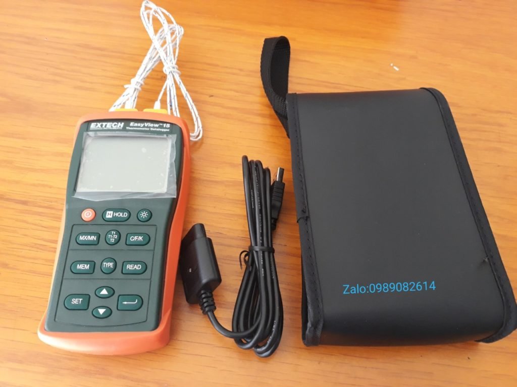 Máy đo nhiệt độ tiếp xúc Extech-EA15 ( Đo 2 Kênh)