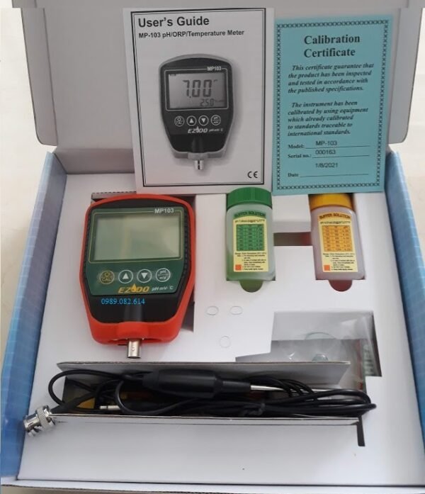 MÁY ĐO PH EZDO MP103 - Thiết bị đo nhiệt độ chất lượng nhất Việt Nam